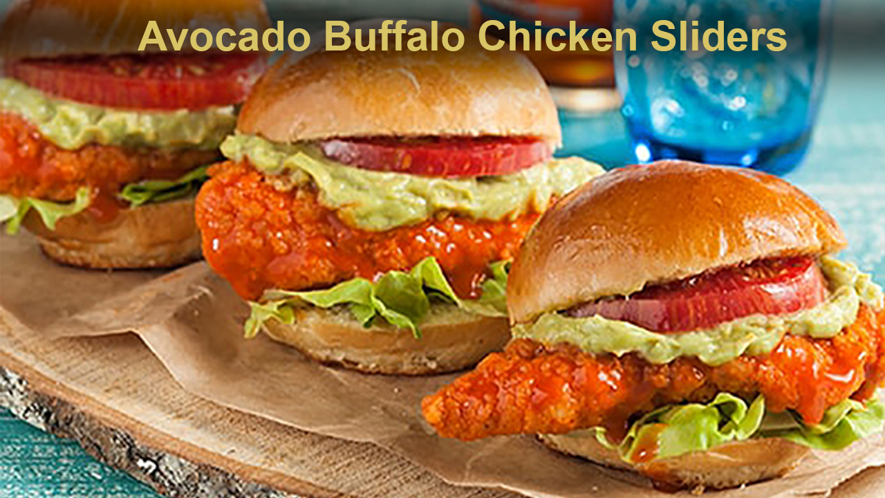 Avocado Buffalo Chicken Sliders - Merchant's Marketplace